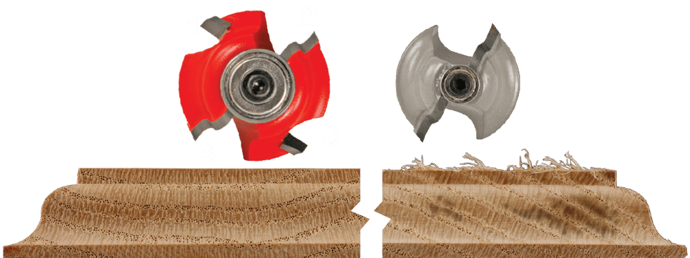 QUADRA-CUT™ ROUTER BITS
